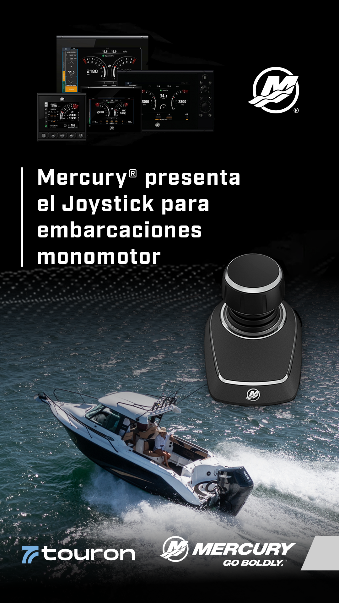 Joystick para embarcaciones monomotor – SKIPPERMAR